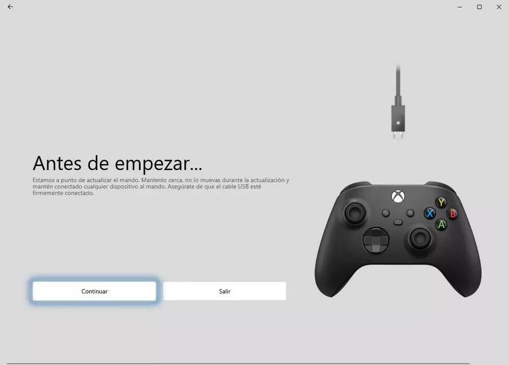 I-update ang Xbox PC controller - 3