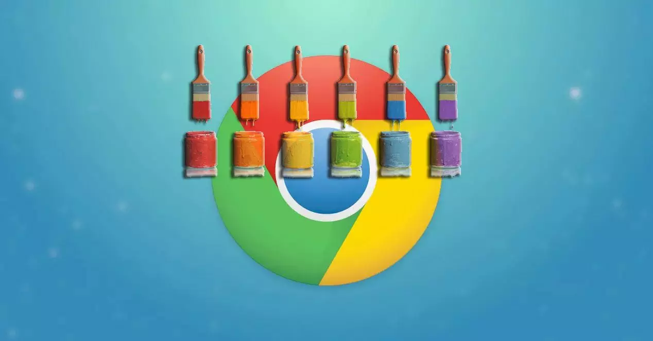 google chrome motīvi