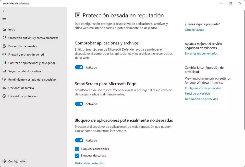 Windows Defender - Mga Opsyon sa Security Edge 2