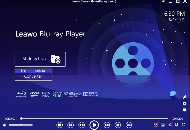 Blu-ray přehrávač Leawo