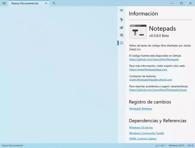 Bloknotlar: Windows Notepad-ga ajoyib alternativ 24302_6