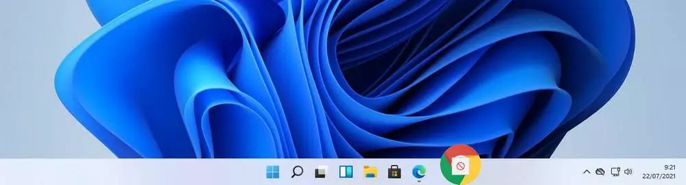 Hlavní panel Windows 11 – Chyba přetažení