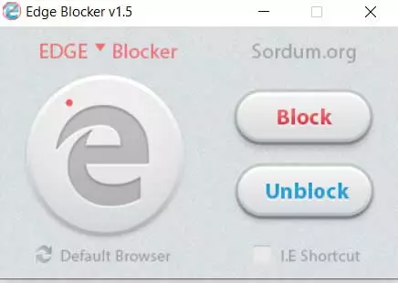 Едге Блоцкер је блокиран