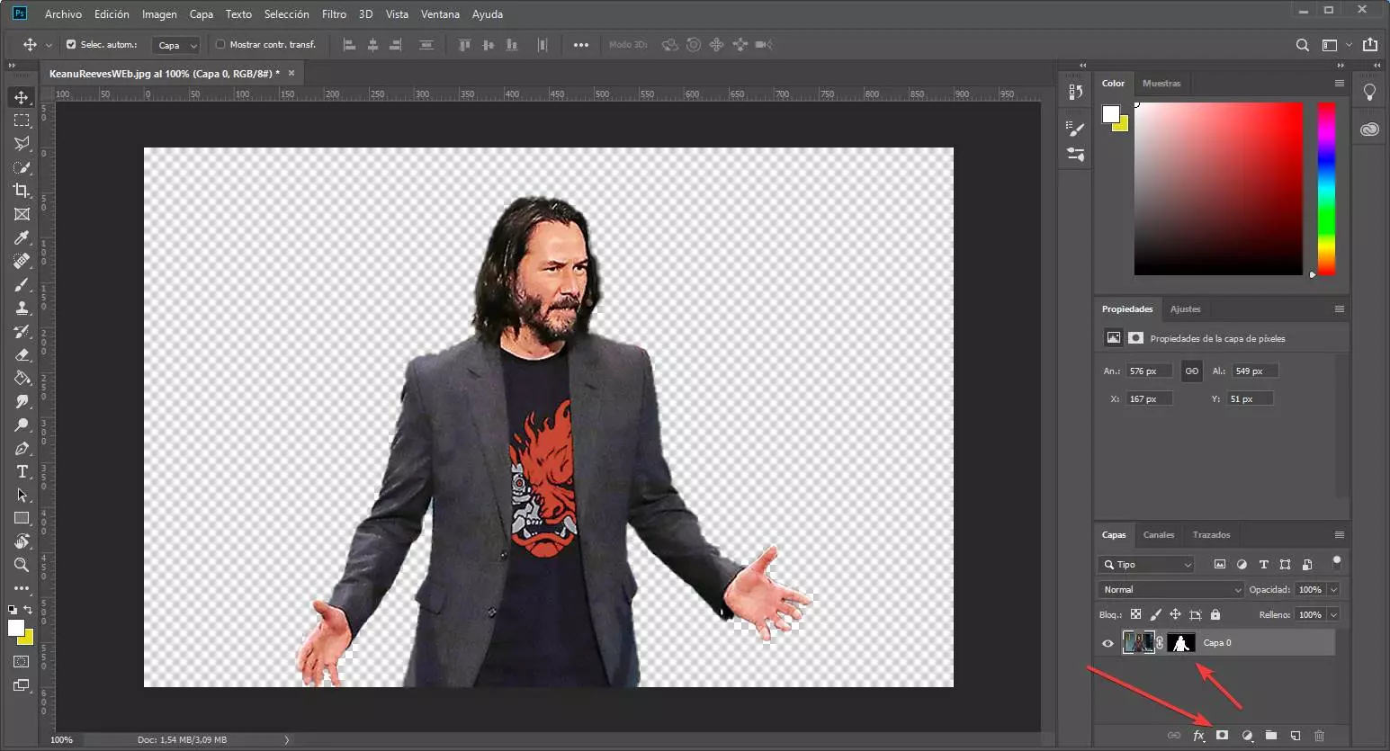 Photoshop - použijte ořezovou masku