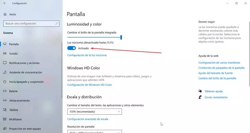 Windows-10-noćno-svjetlo-aktivirano