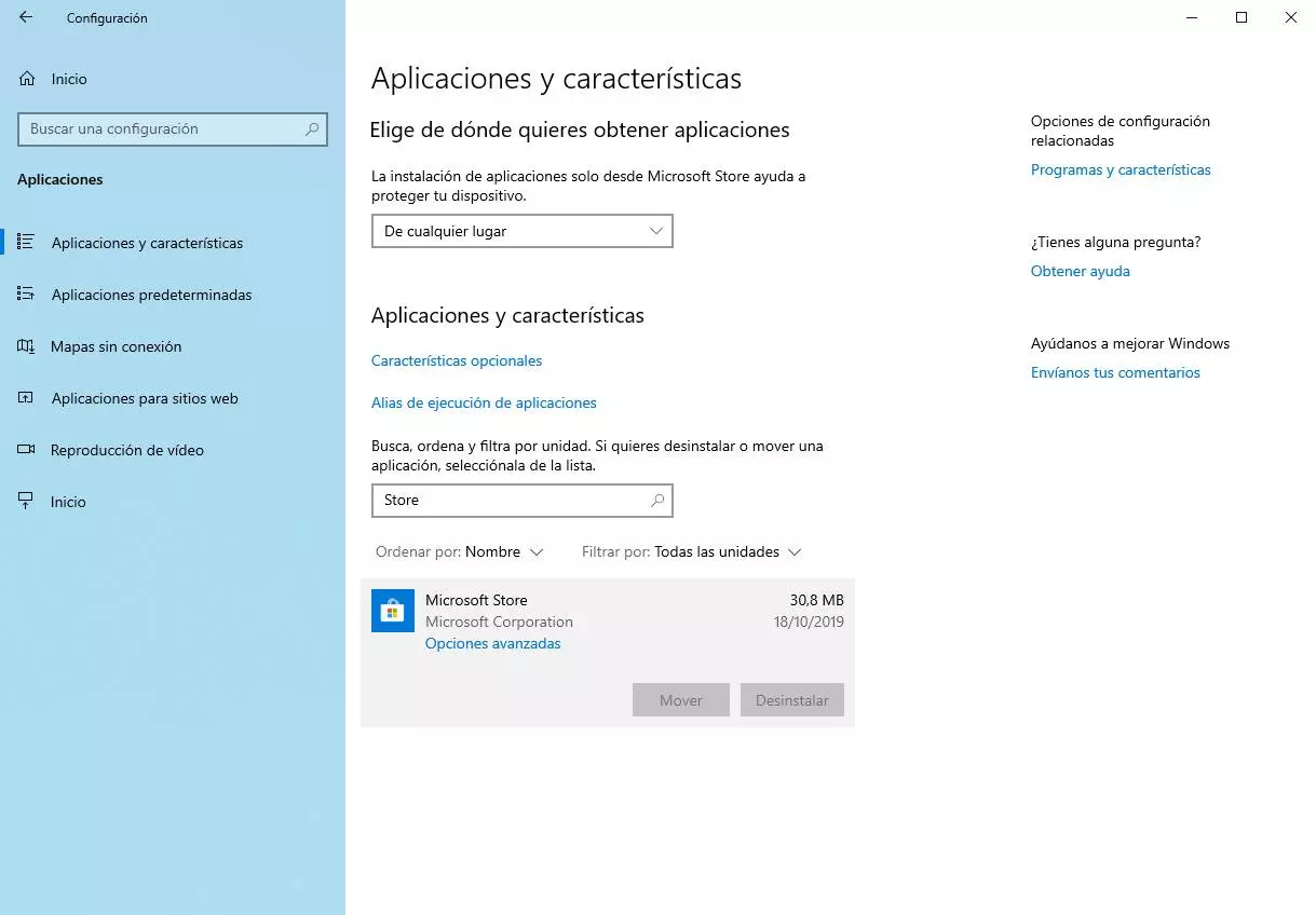 ಅಪ್ಲಿಕೇಶನ್ಗಳು - Windows 10 ಸ್ಟೋರ್