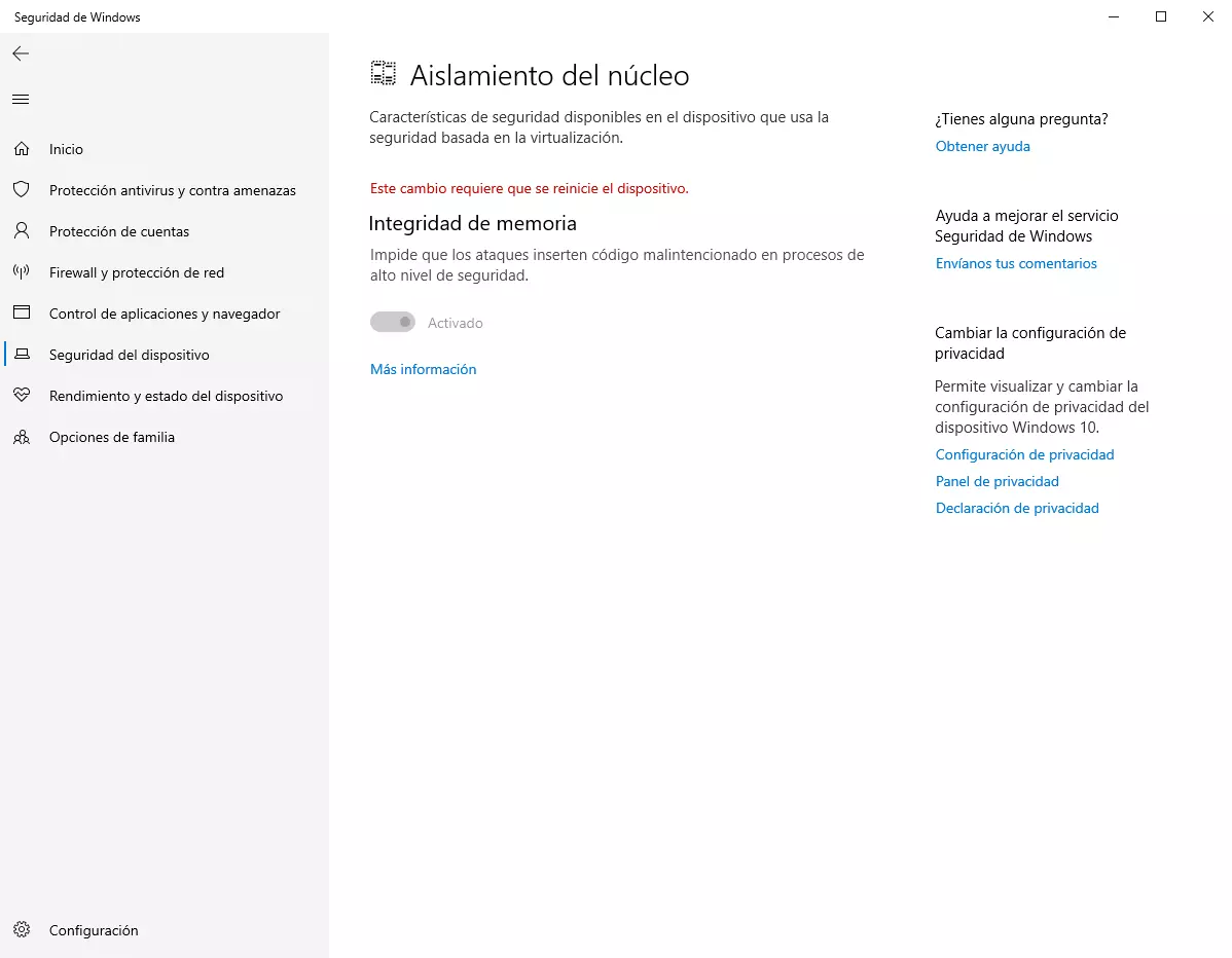 Windows Defender - protection de base