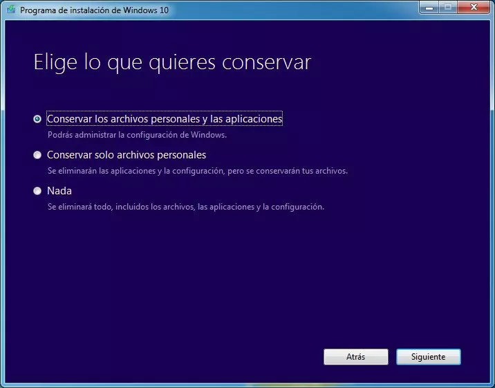Hanavao ny Windows 7 mankany Windows 10 - Manual 8