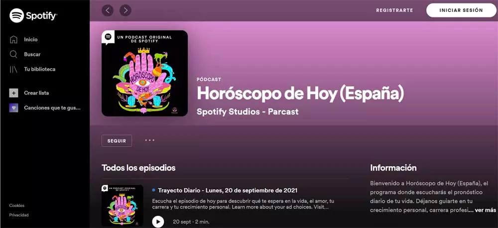 spotify horoscope