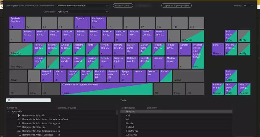 Premiere keyboard shortcuts