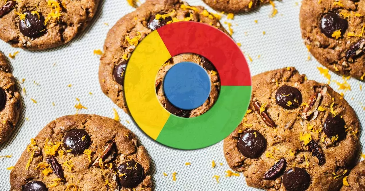 Cookies i Google Chrome