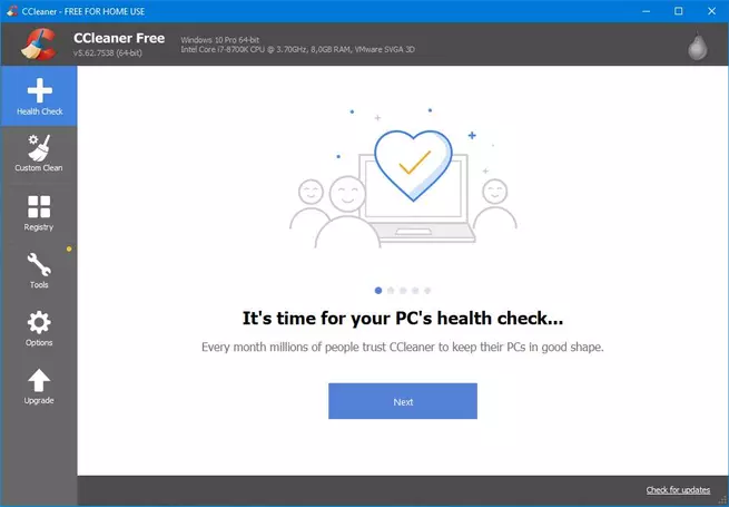 CCleaner Health Check - 2