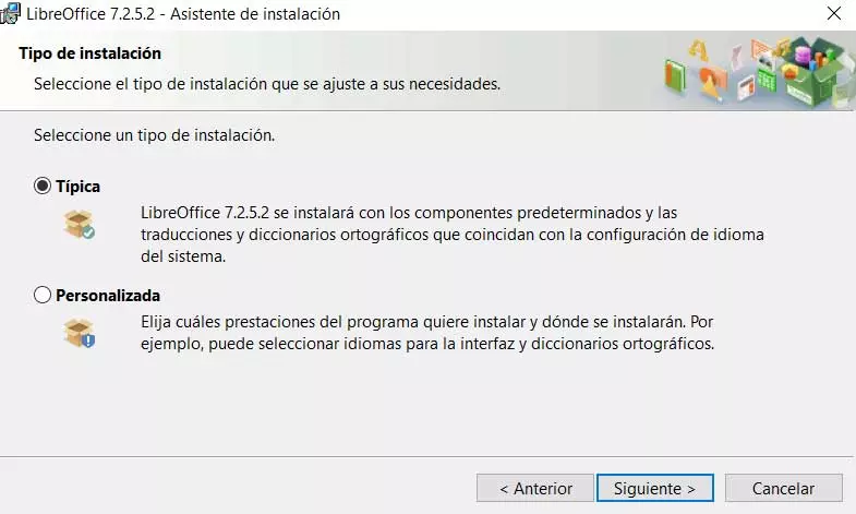 libreoffice personalizado