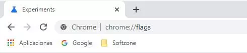 Bandéra dina Google Chrome