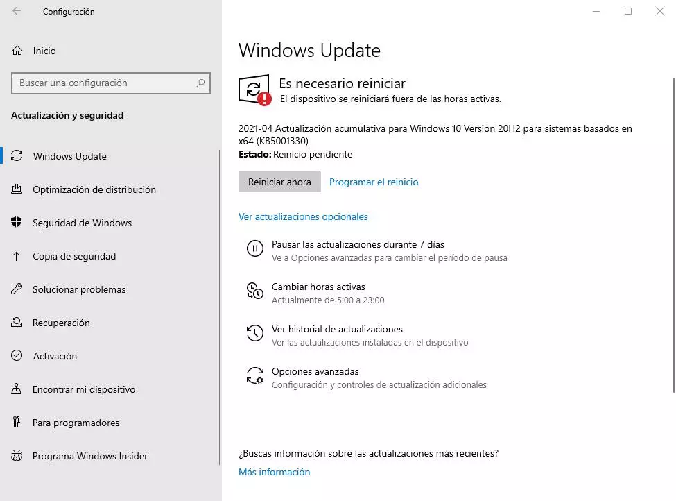 सुरक्षा प्याच KB5001330 अप्रिल 2021 Windows 10
