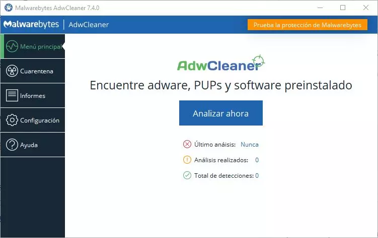 AdwCleaner – 1. fénykép