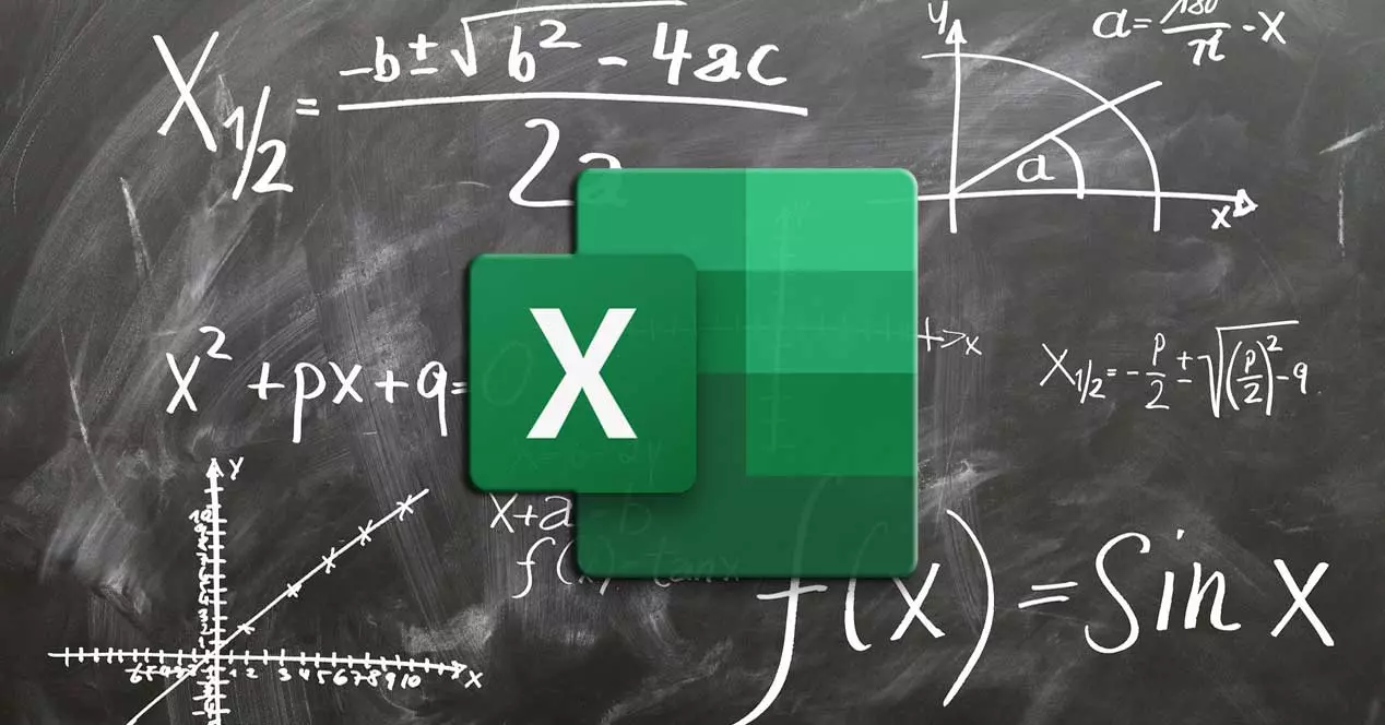 Mathematics in Excel