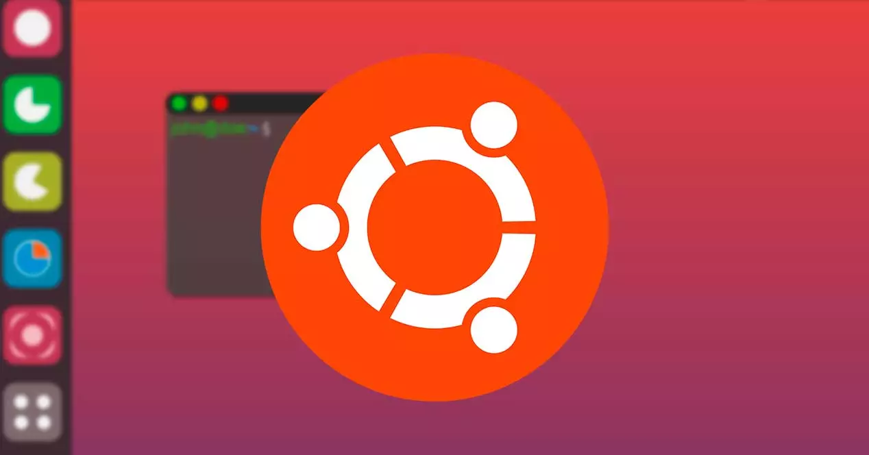 Design vetorial de desktop Ubuntu