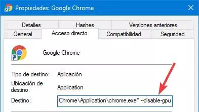 प्यारामिटर chrome gpu एक्सेलेरेसन असक्षम पार्नुहोस्