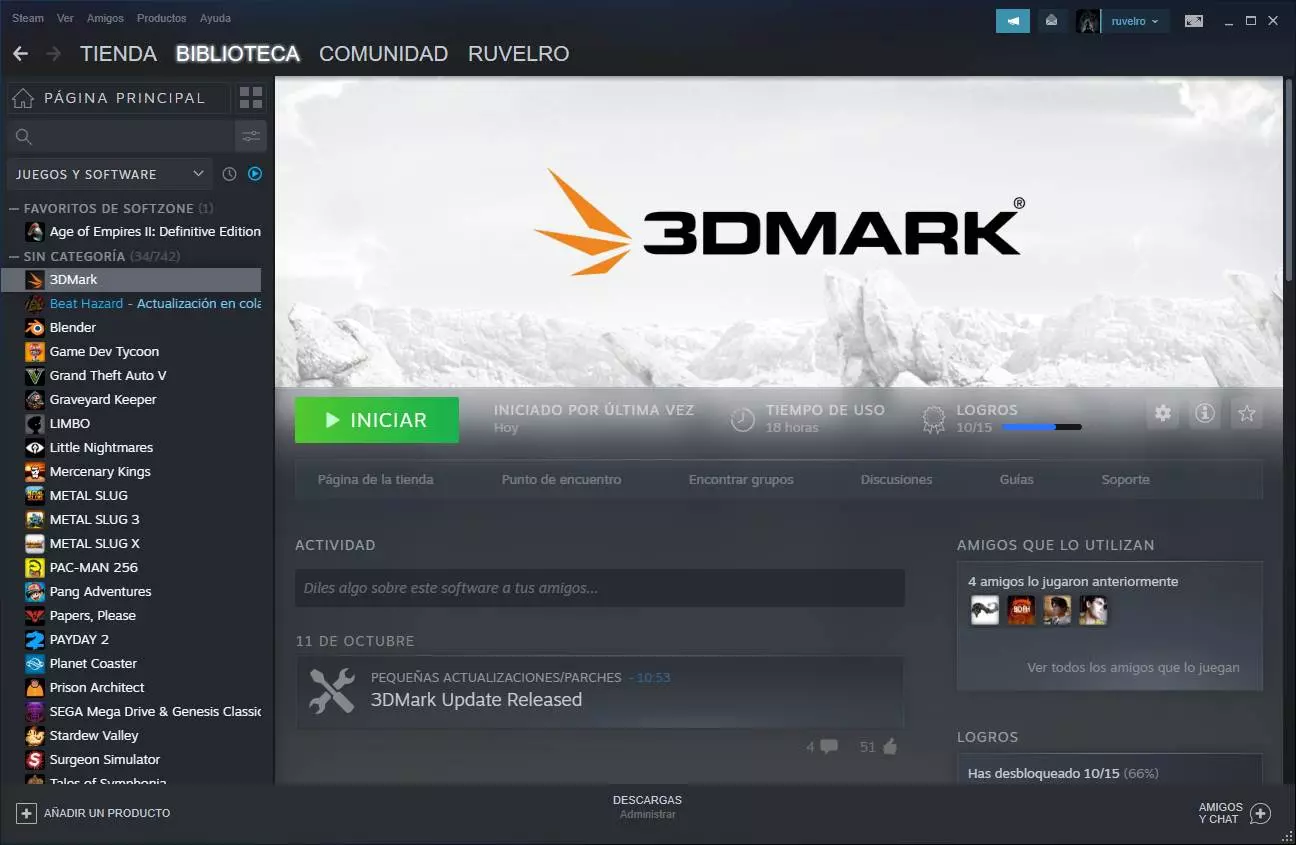 Steam-da 3DMark
