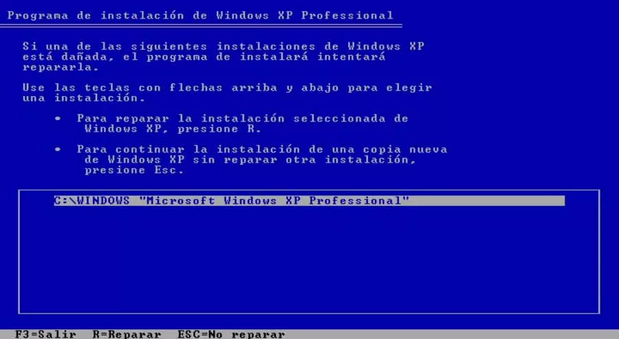 Rekebisha Windows XP