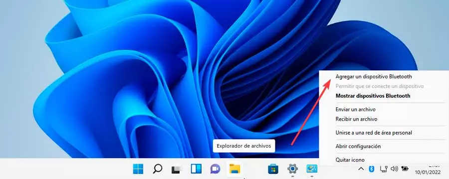 Taslamalar panelinden Windows 11-de Bluetooth enjamyny goşuň