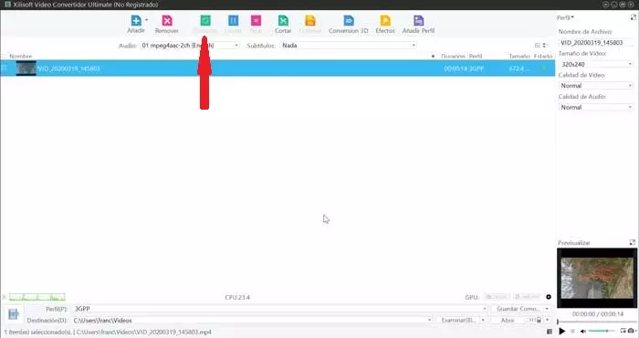 Xilisoft Video Converter muuntaa videon