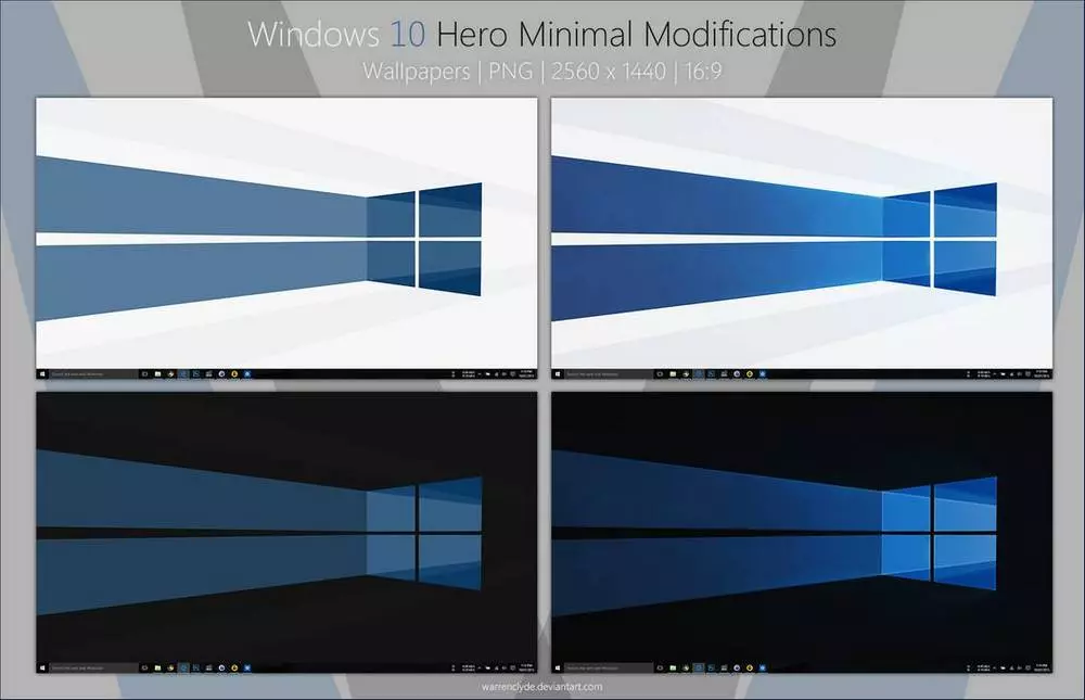 Windows 10 Zithunzi Zazing'ono Za Hero