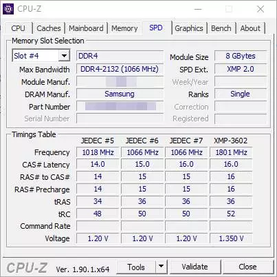 CPU-Z - CPU ინფორმაცია - 5
