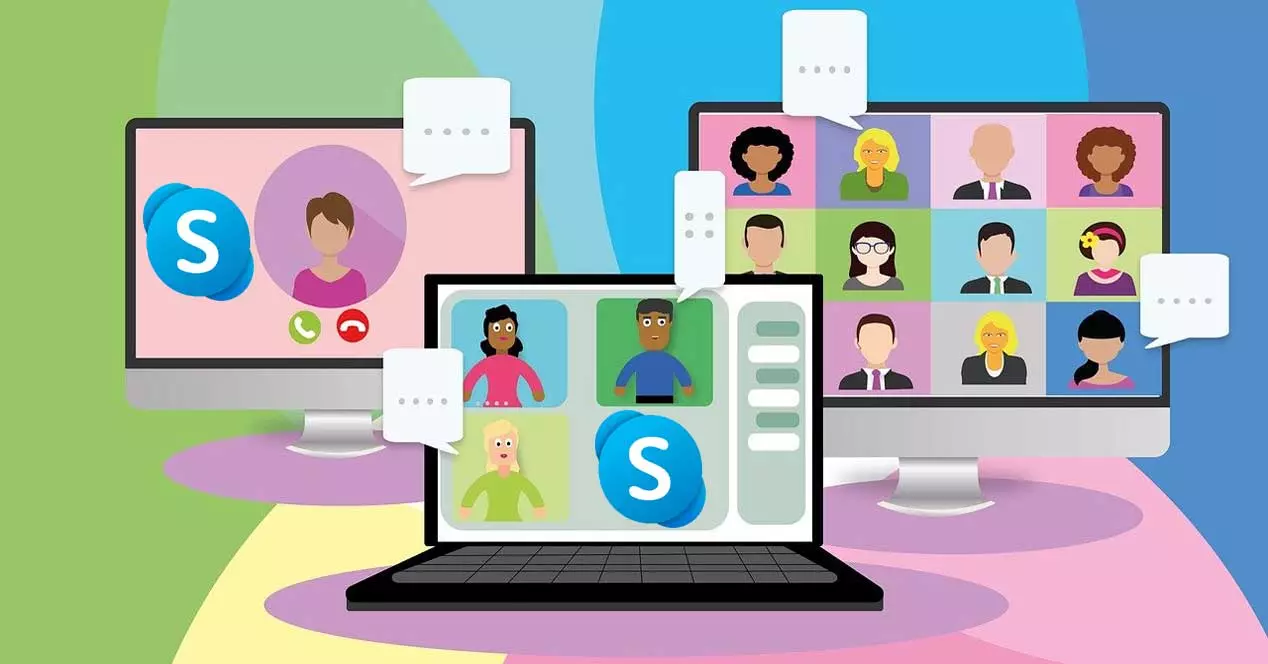 skype komunikacija