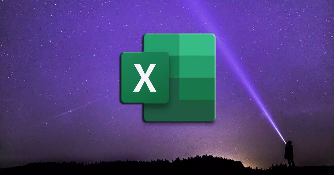 „Excel“ tamsus režimas