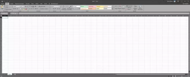 excel grey mode