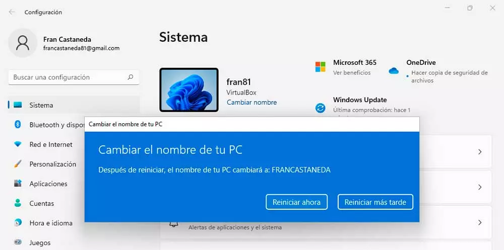 Emri i Windows 11 ndryshoi dhe rindizet