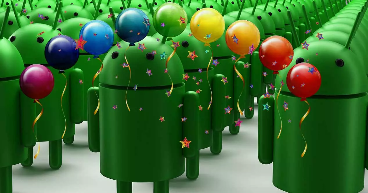 aniversario de Android