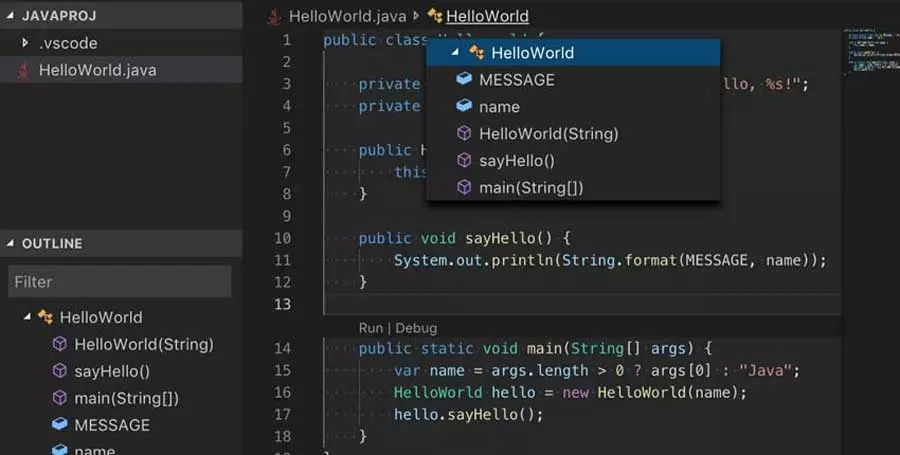 Java kodas