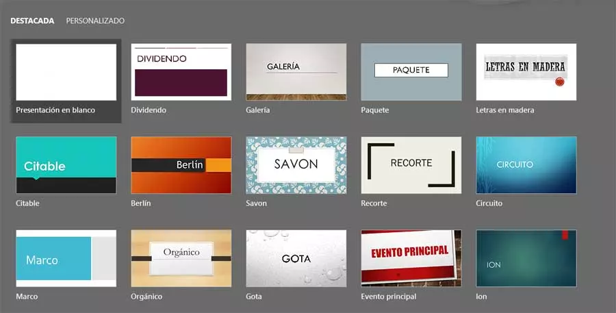 Malfermu PowerPoint-prezenton