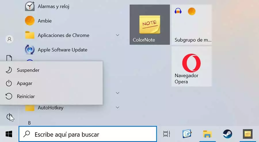 Sleep, închideți și reporniți Windows