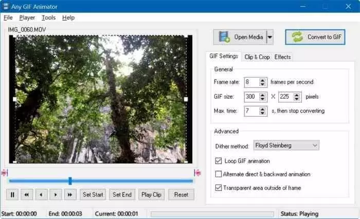 Libreng Video sa GIF Converter
