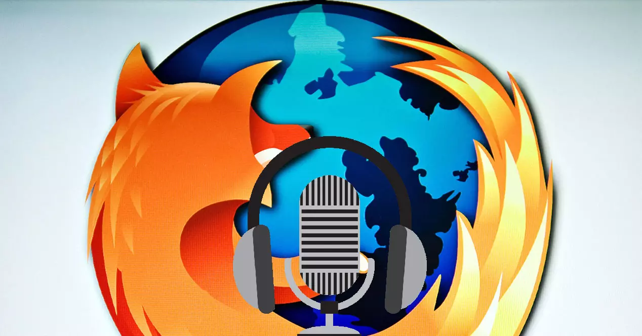 audio a cikin Firefox