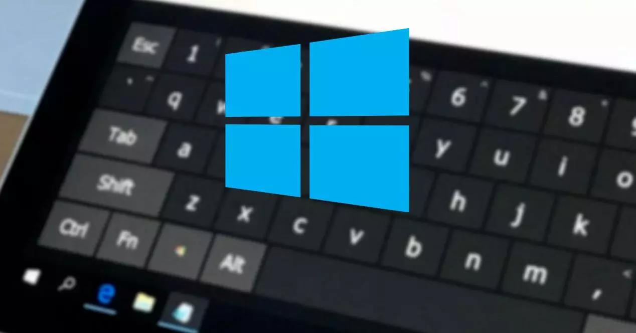 Windows 10 ekran klaviaturasi