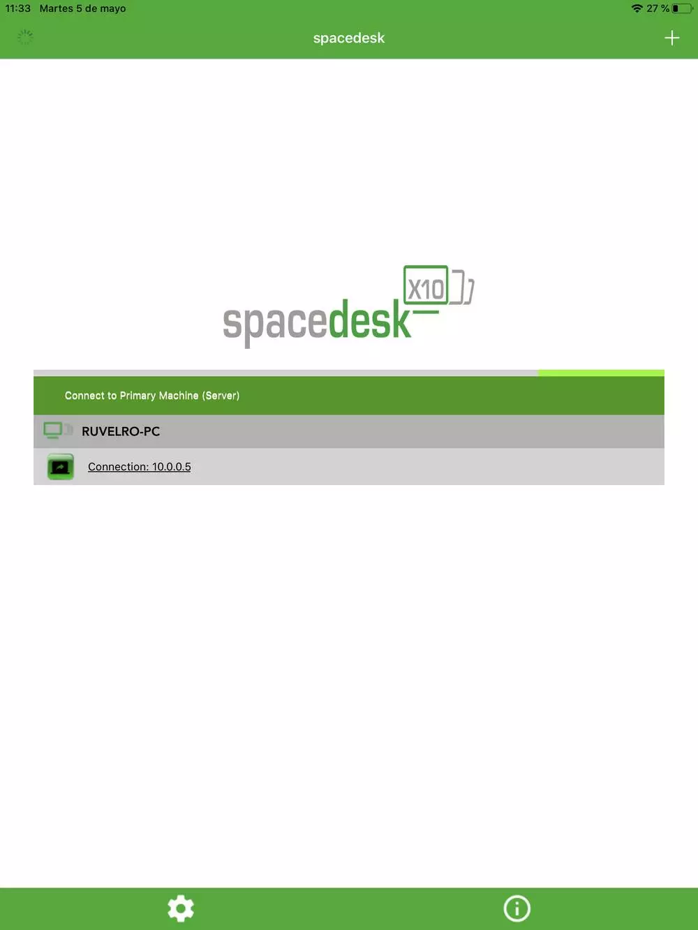 Space Desk iOS