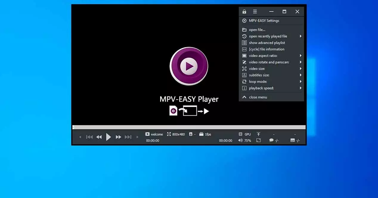 Easy MPV Player