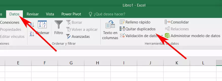 excel duplikataj datumoj