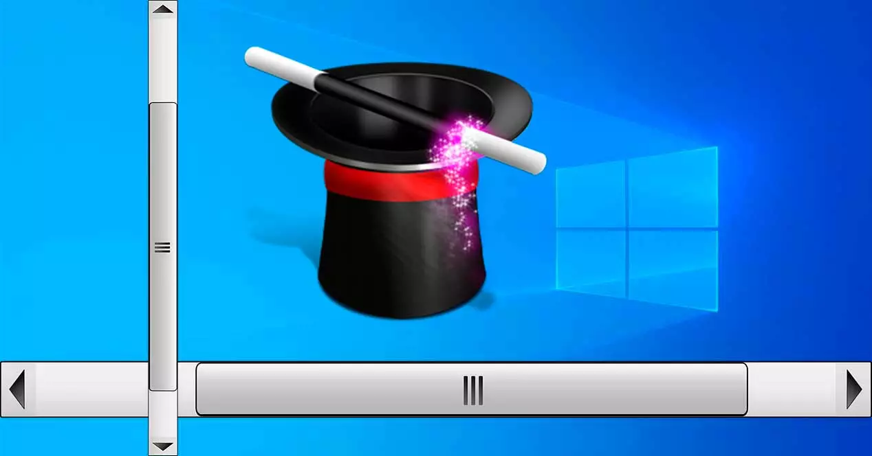 Return the scroll bar to Windows 11 Explorer