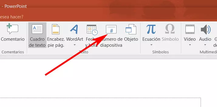 powerpoint podnožja