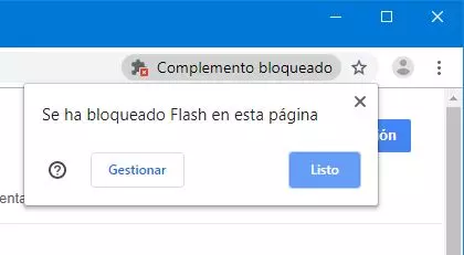 Flash bị chặn Google Chrome 76