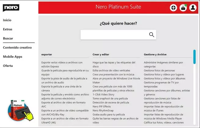 Išbandykite Nero Platinum 2020 – 2