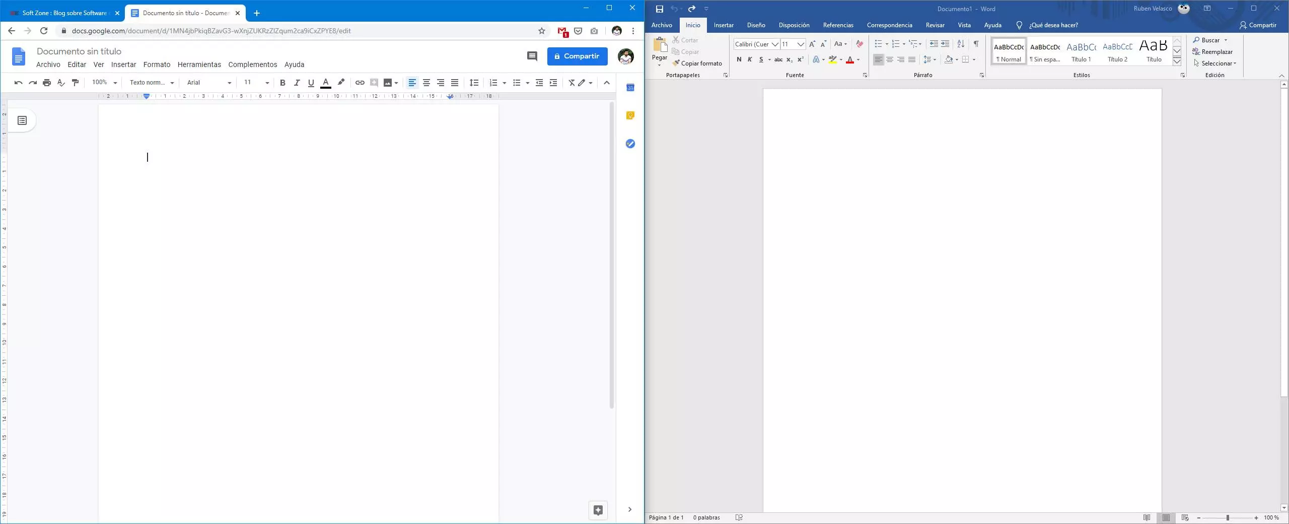 Google Docs vs. Word