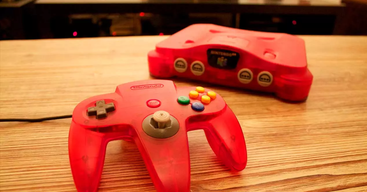Nintendo 64 czerwony