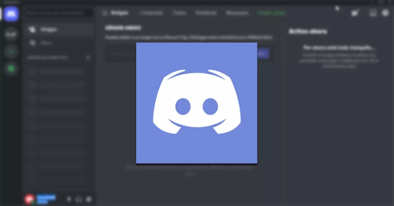 Discord dia nianjera tamin'ny efijery feno